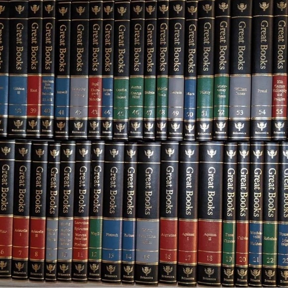 Britannica | Other | Great Books Of The Western World Collection Black ...